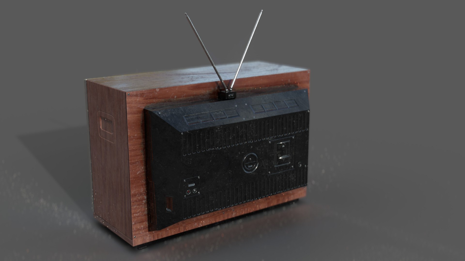 Old Tv 3D Model - TurboSquid 1703093