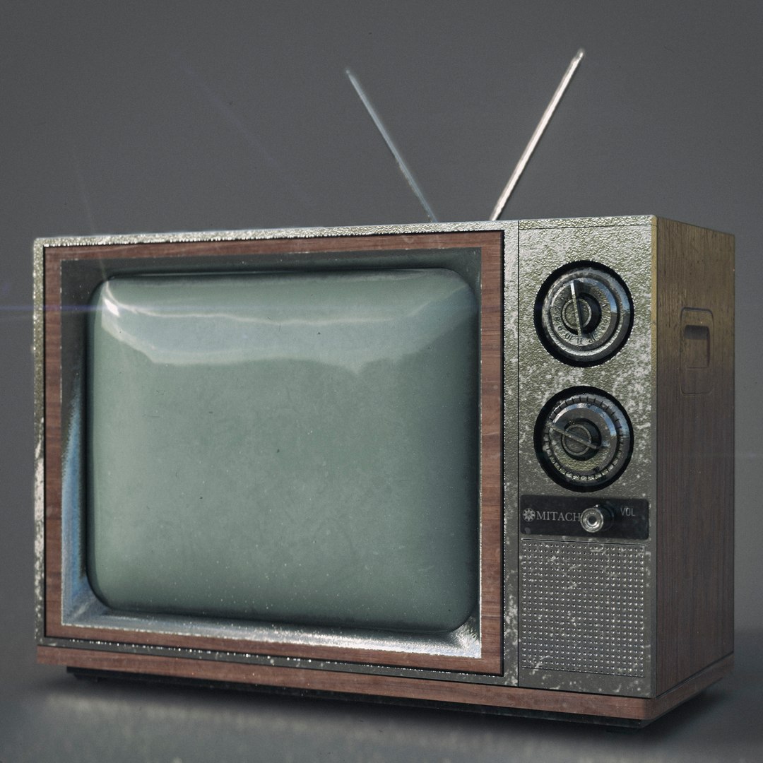 Old Tv 3D Model - TurboSquid 1703093