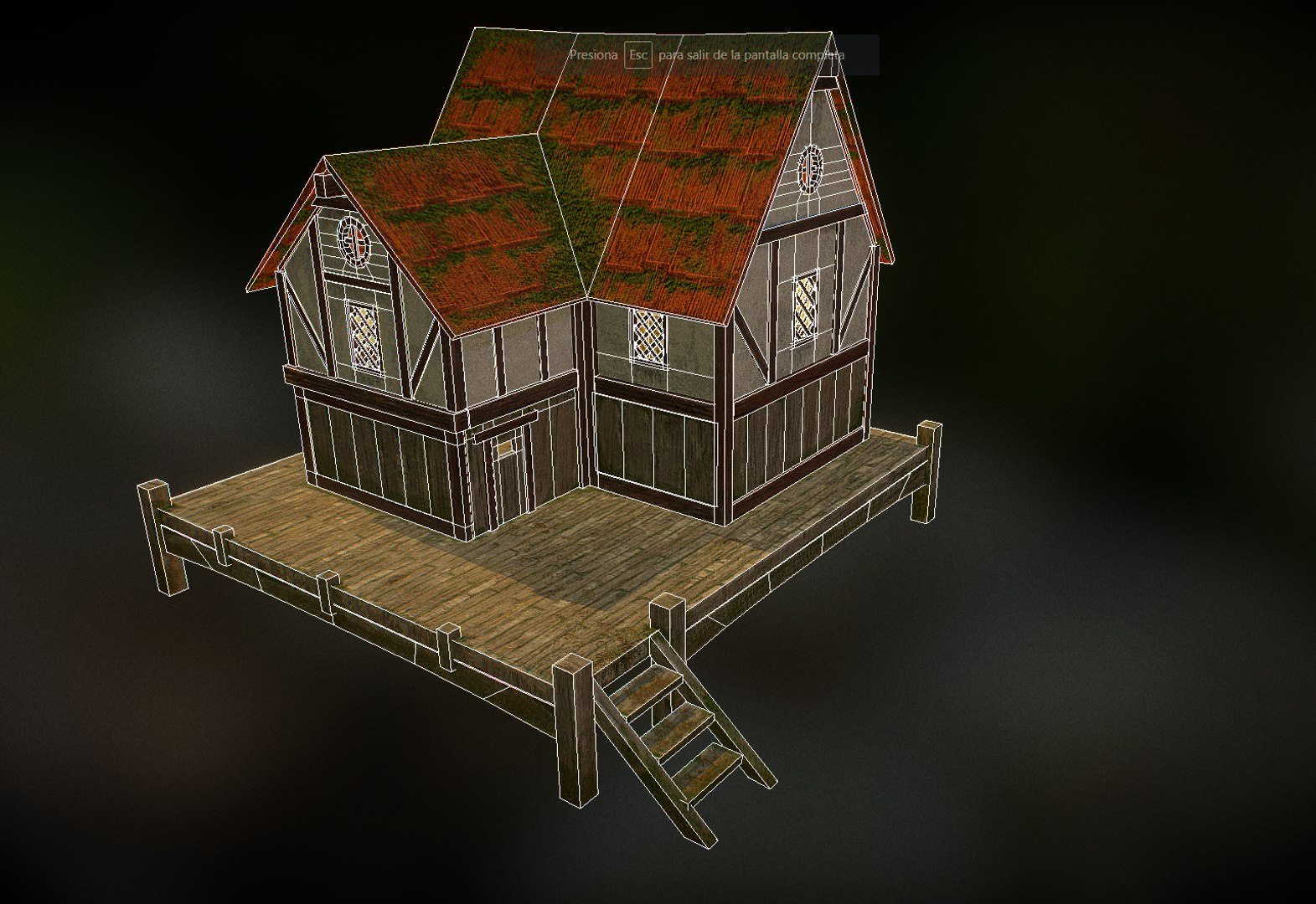 Fantasy House 3D Model - TurboSquid 1230304