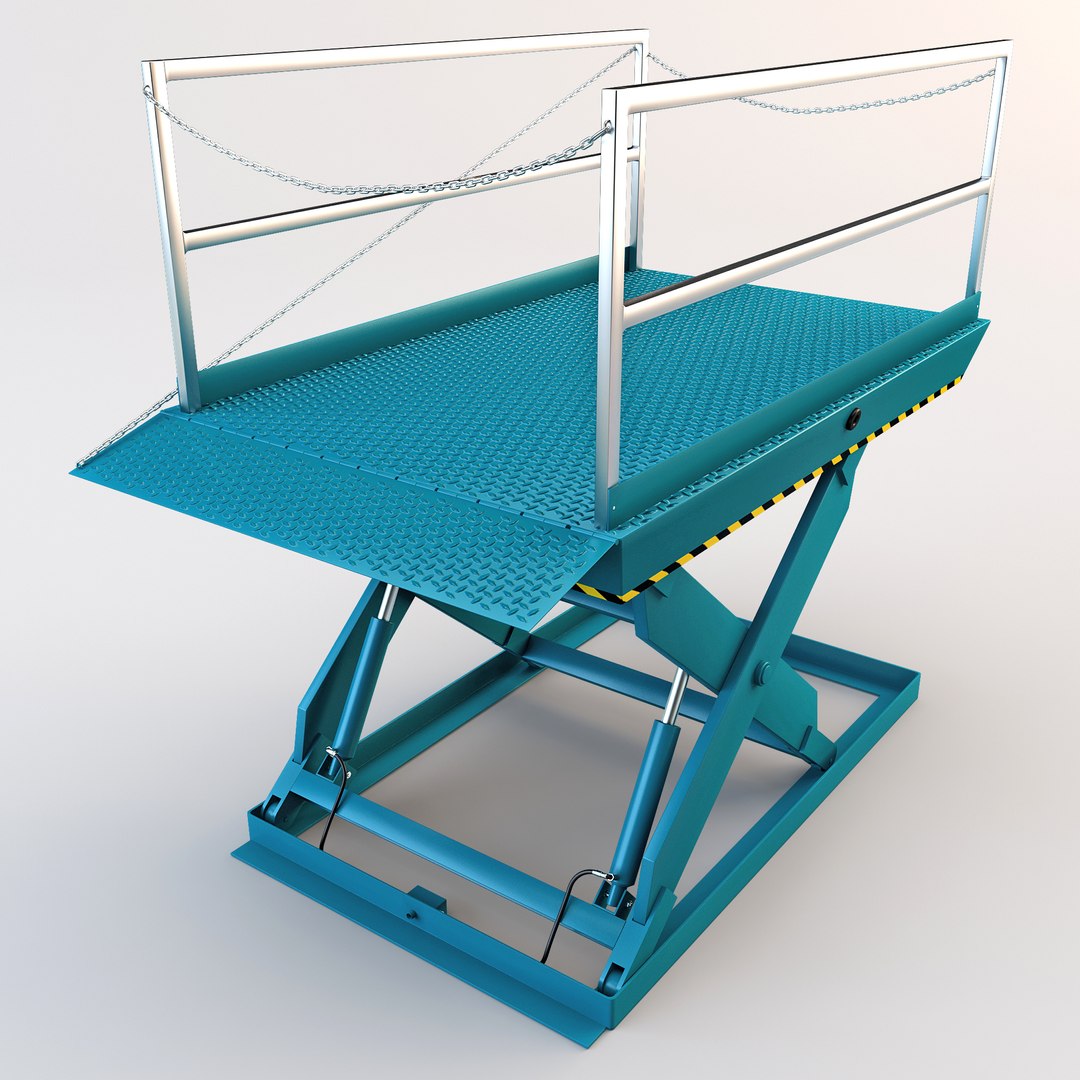 3d Model Dock Lift