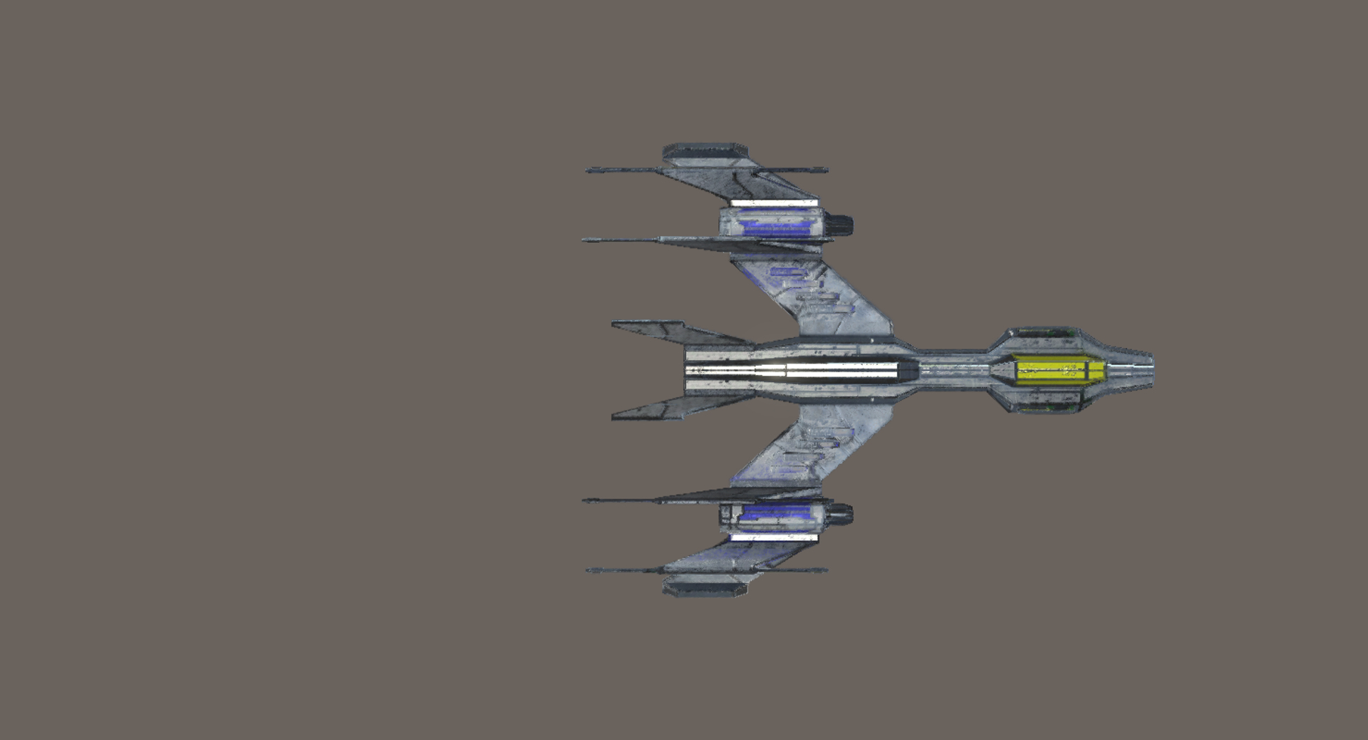 Light Space Fighter Model - TurboSquid 1364092