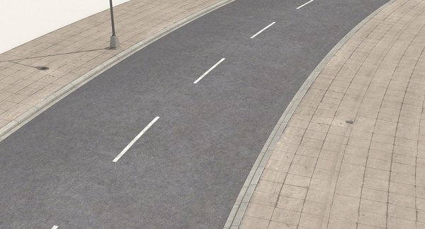 3d model streets roads highways collections