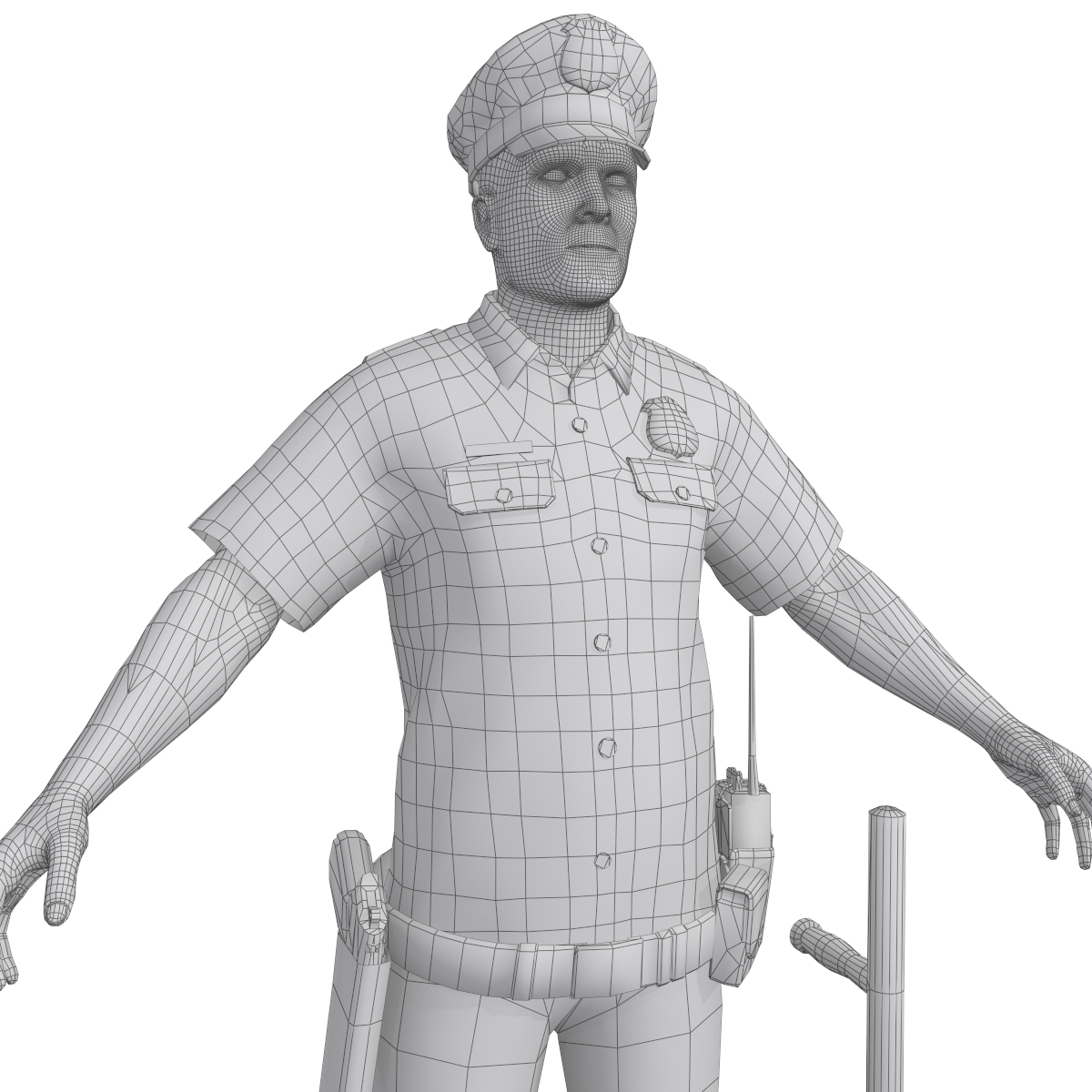 Emergency people pack police 3D - TurboSquid 1250379
