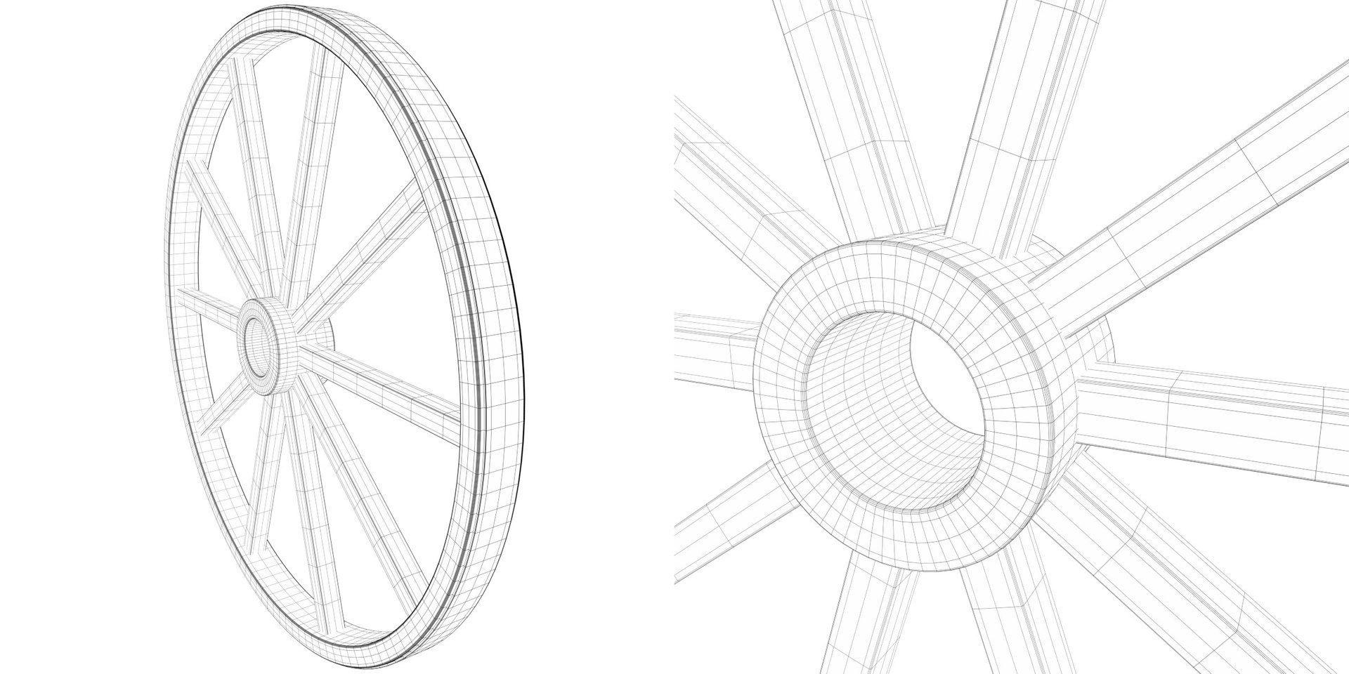 3ds Cart Wheel