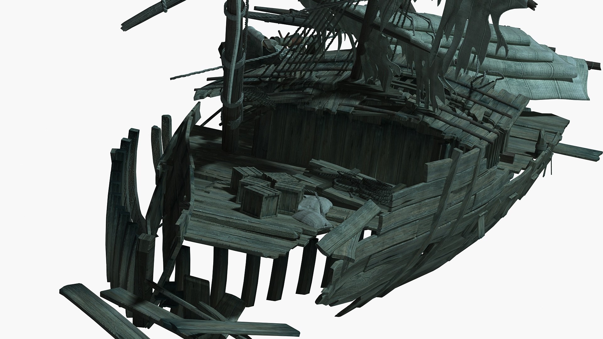 Shipwreck 3D Model - TurboSquid 2038466
