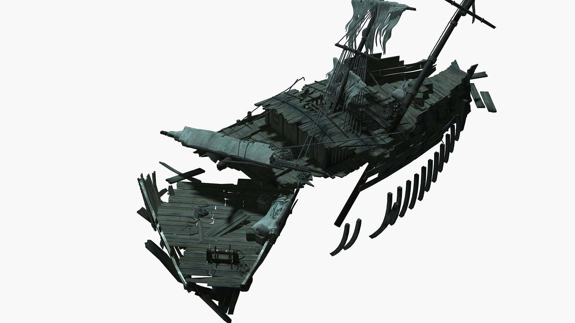 Shipwreck 3D Model - TurboSquid 2038466