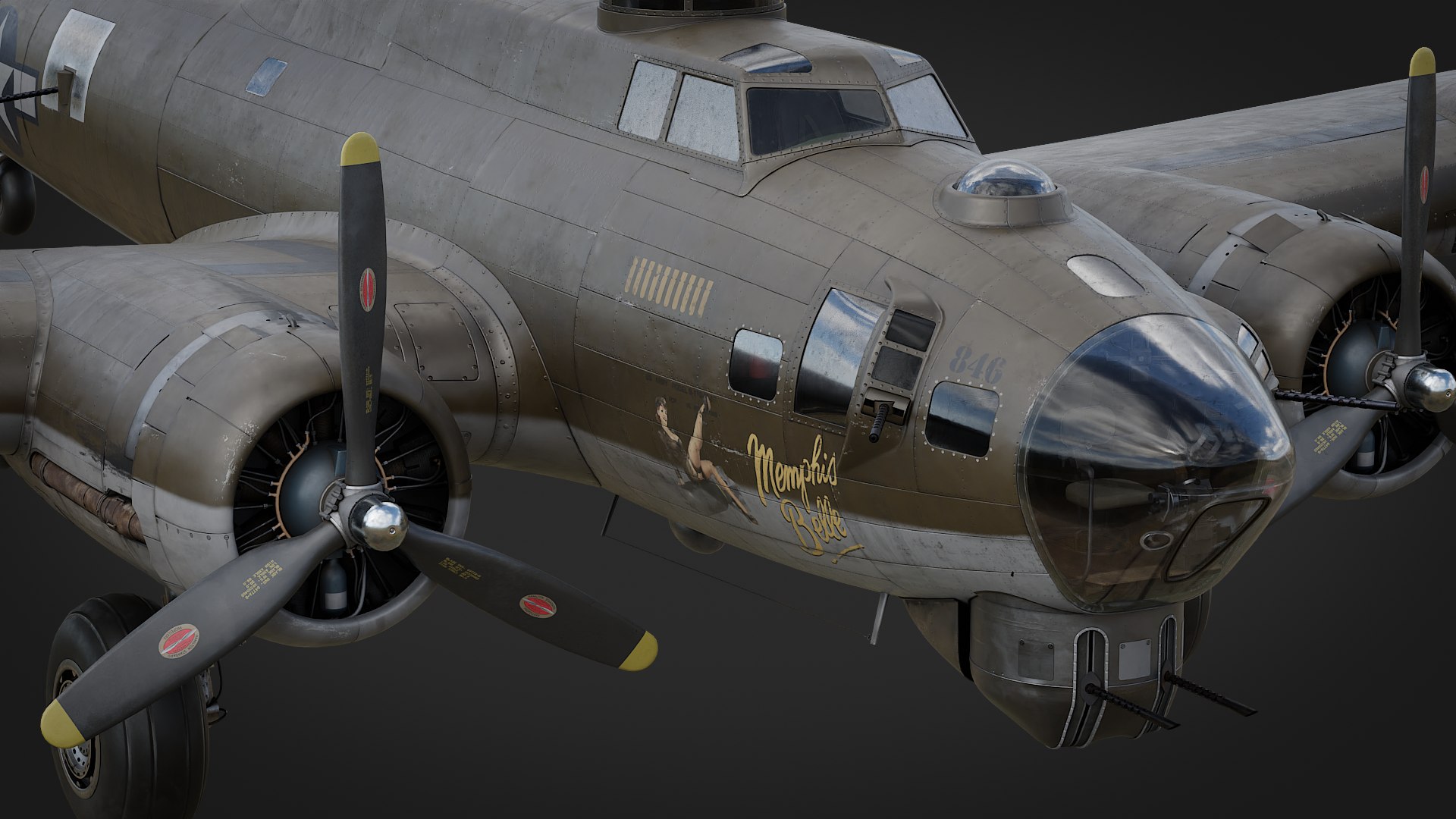 3D Model WW2 Aircrafts Collection - TurboSquid 2343610