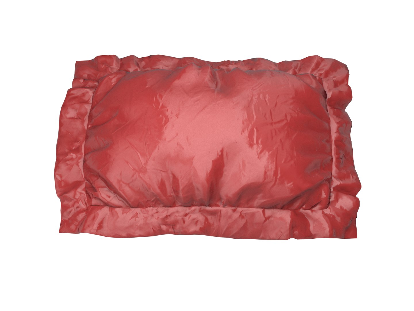 4 HQ Crumpled Pillows Model - TurboSquid 1866354