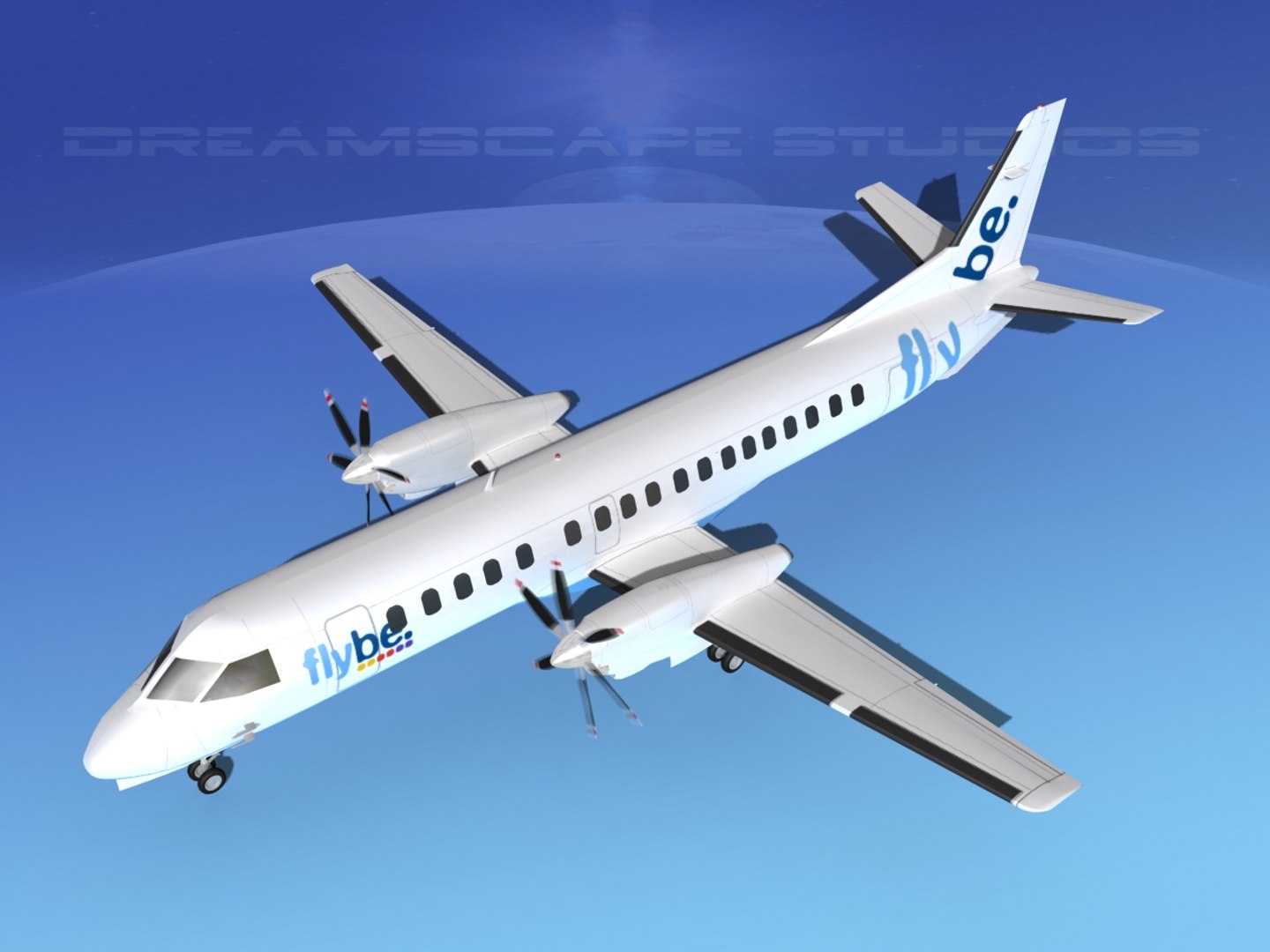 Cockpit Saab 2000 Model - TurboSquid 1203967