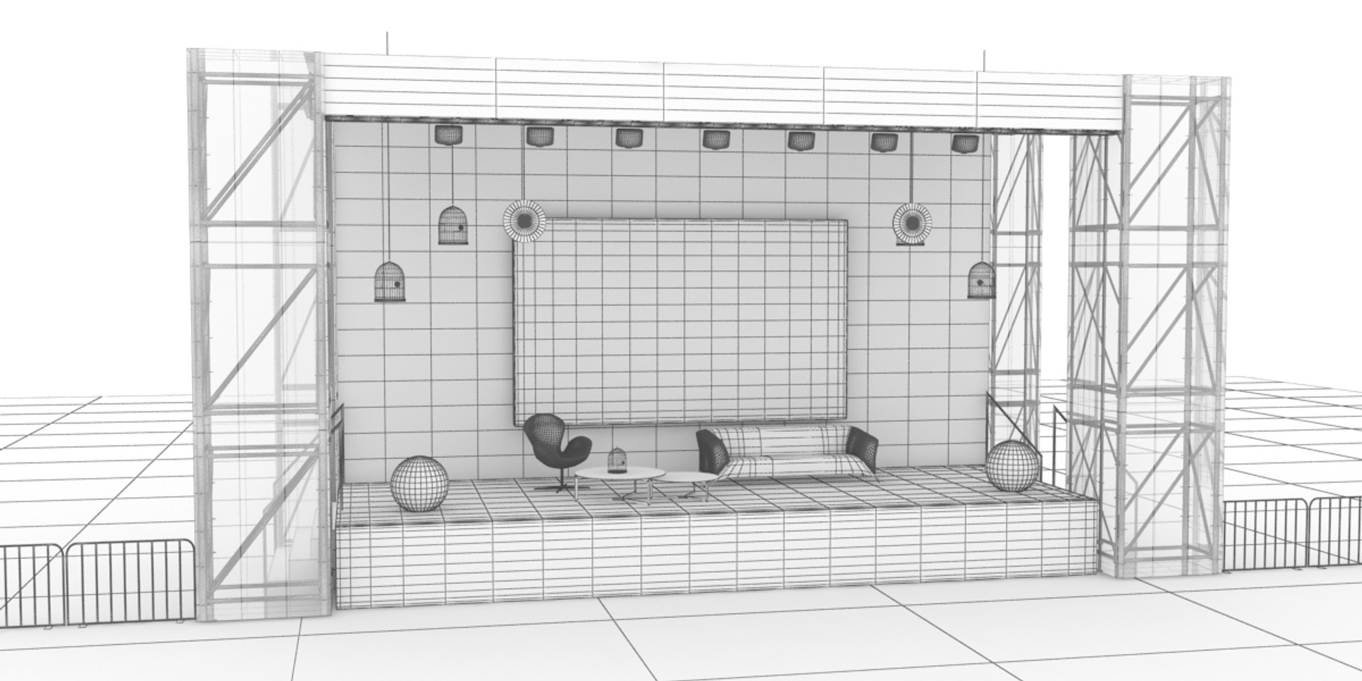 3D Stage Interviews - TurboSquid 1261212