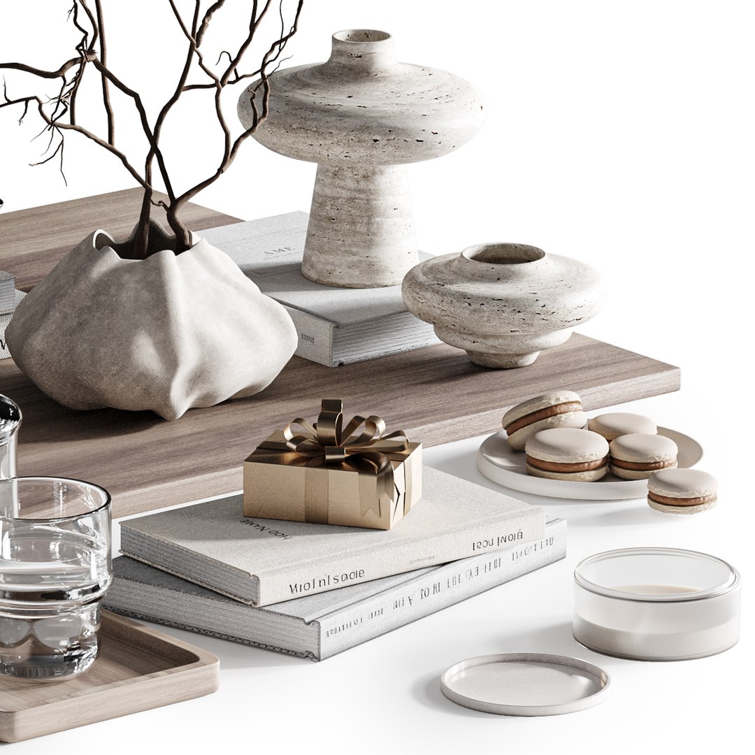 3D Decorative Set19 Model - TurboSquid 2410697