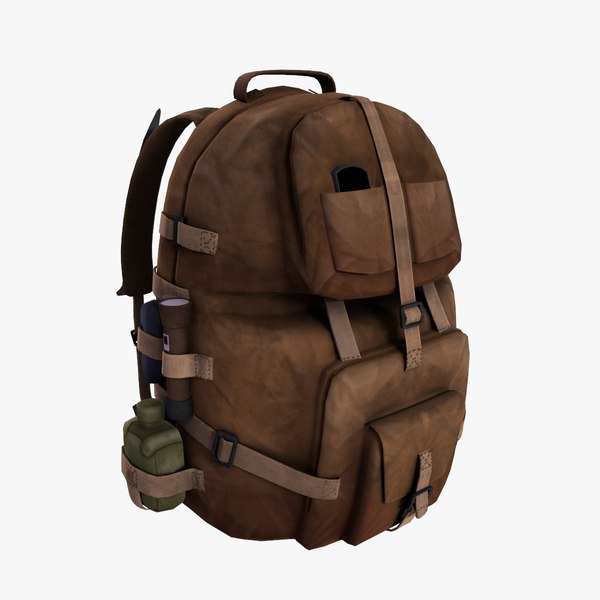 modelo 3d Tourist backpack - TurboSquid 1902160