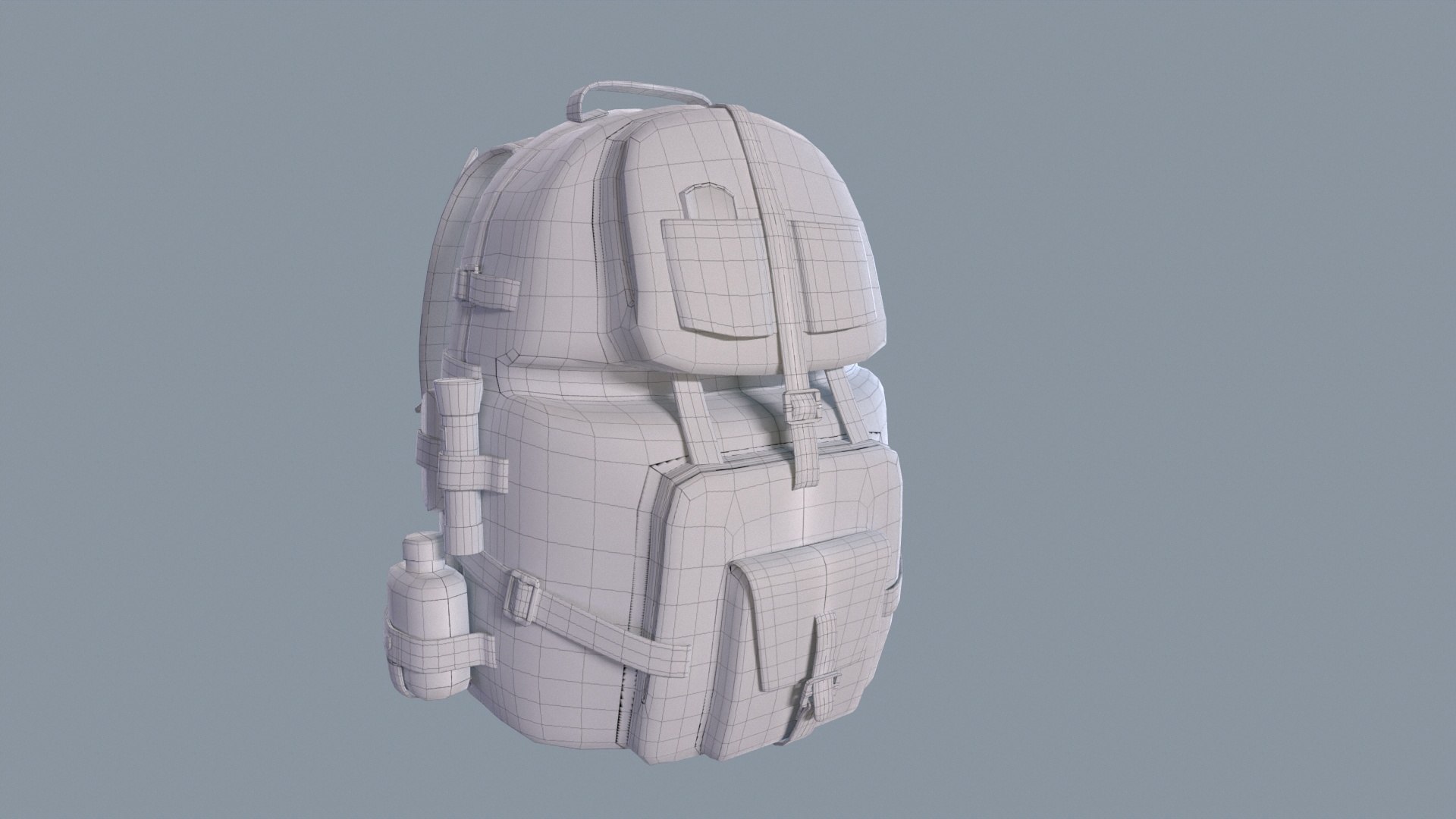 3D Model Tourist Backpack - TurboSquid 1902160