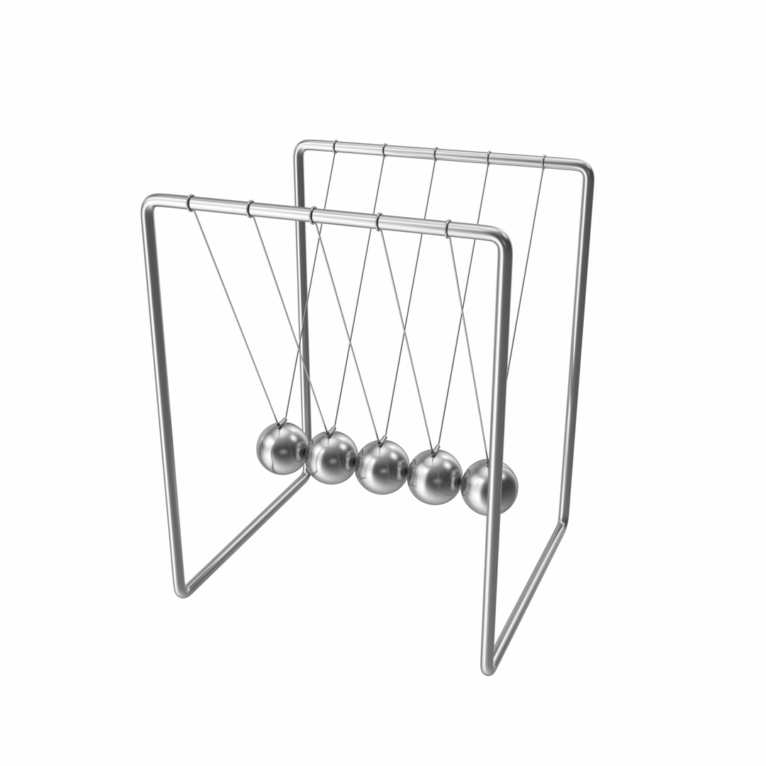 Newton Cradle 3D - TurboSquid 2088321