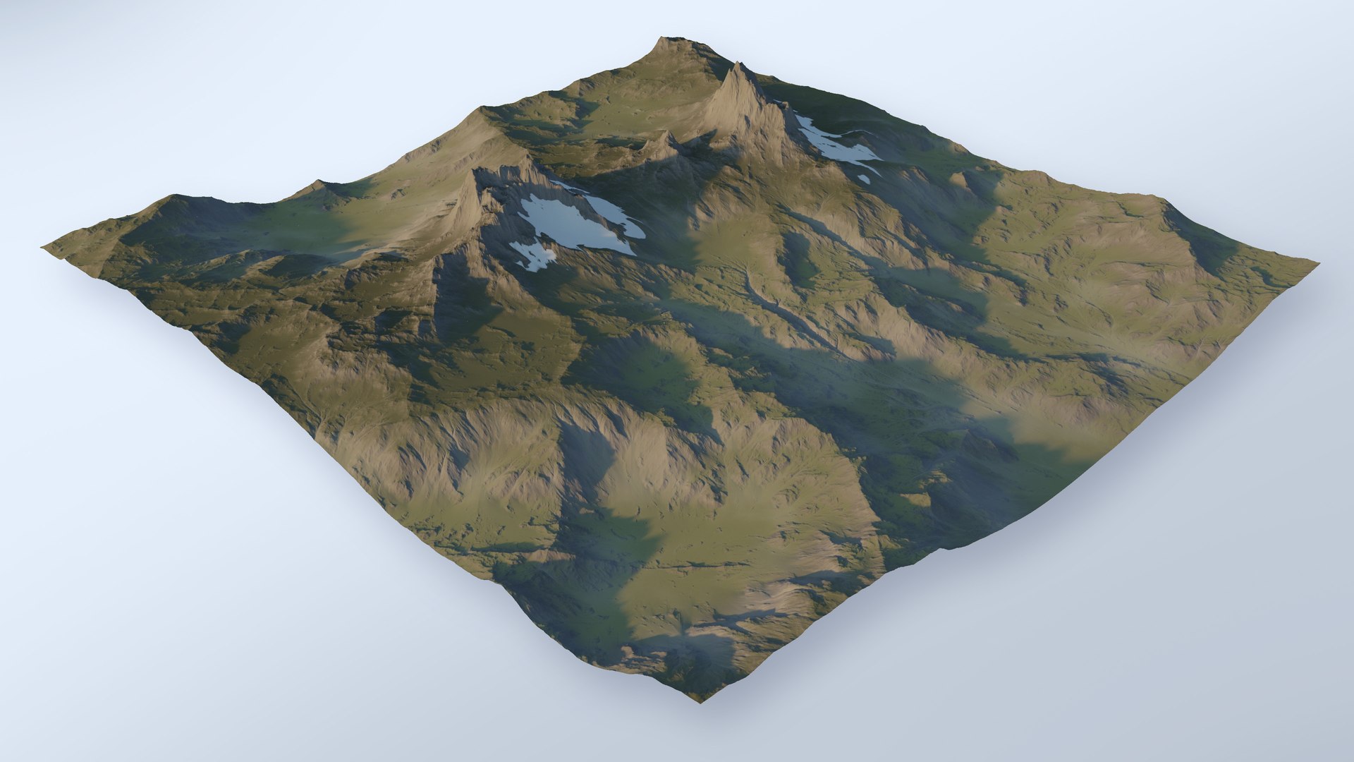 - Mountain 3D Model - TurboSquid 1559436