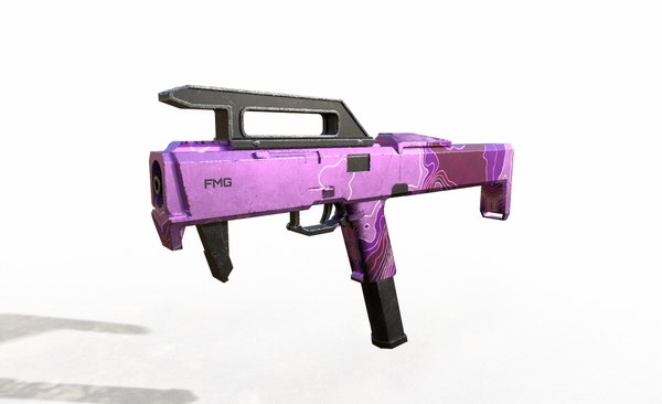 FMG - Submachine Gun Low-poly 3D model 3D - TurboSquid 1845288
