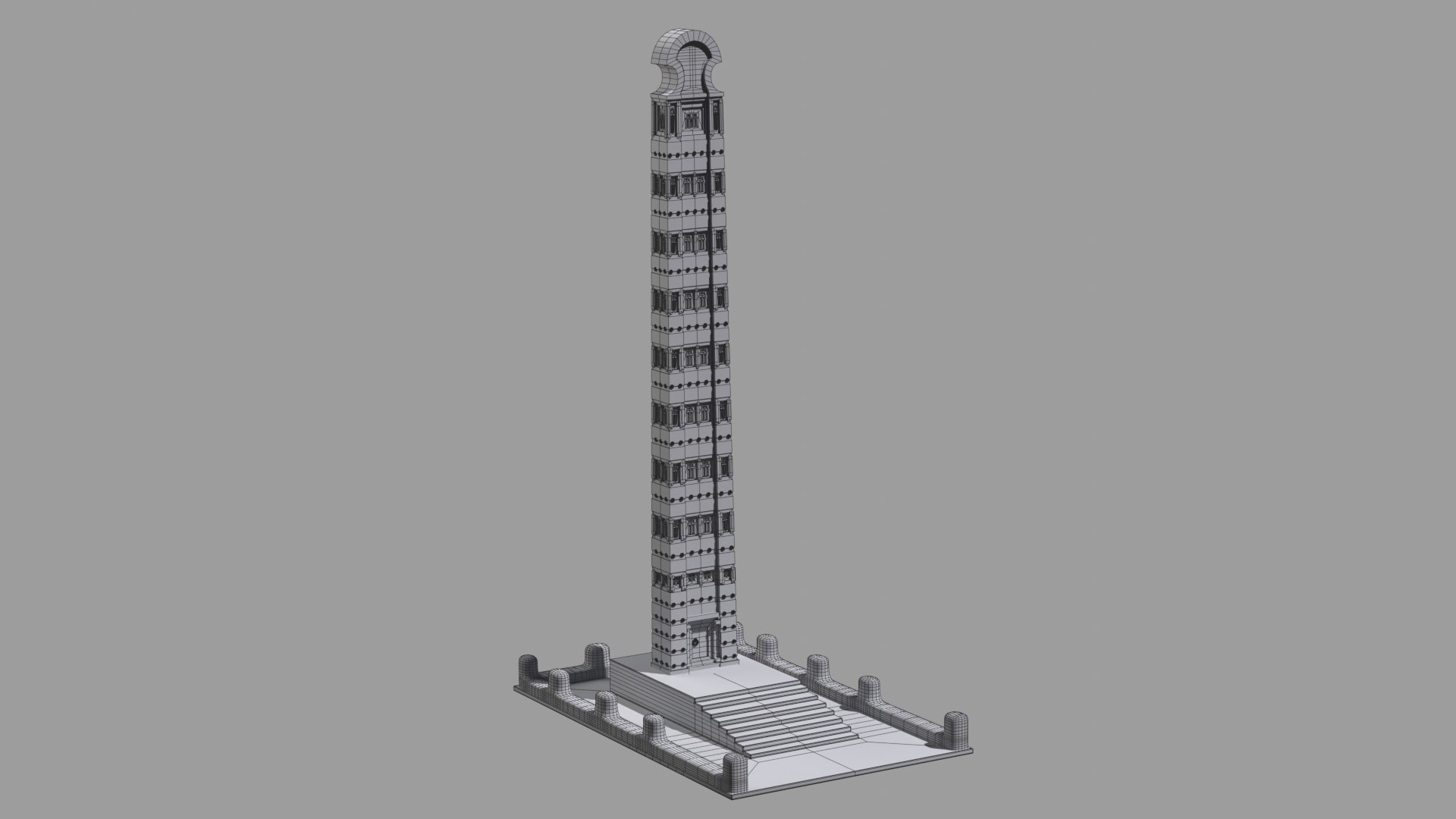 Axum Obelisk 3D - TurboSquid 2268580