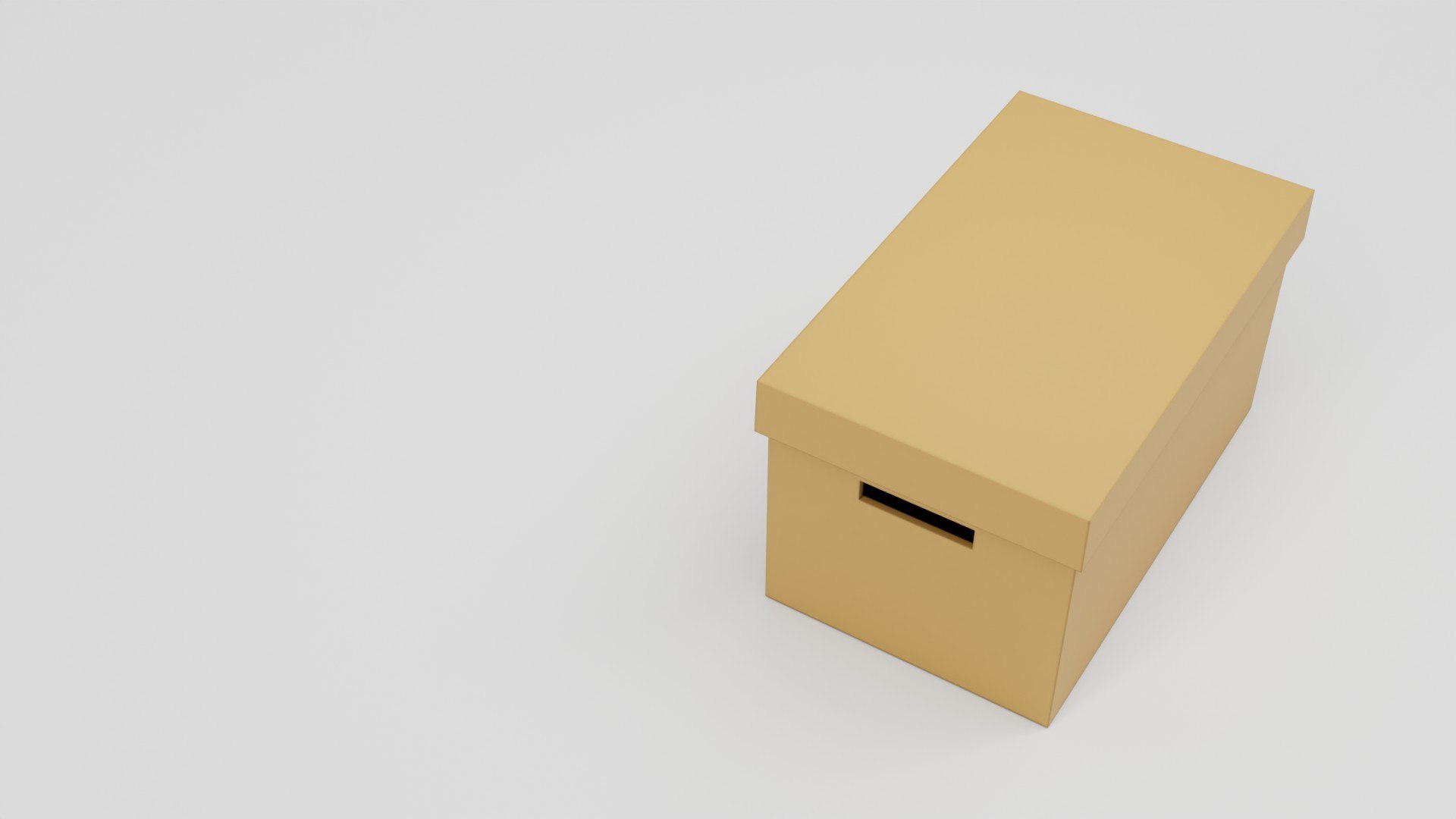 3D Box Small 3D Illustration - TurboSquid 1888985