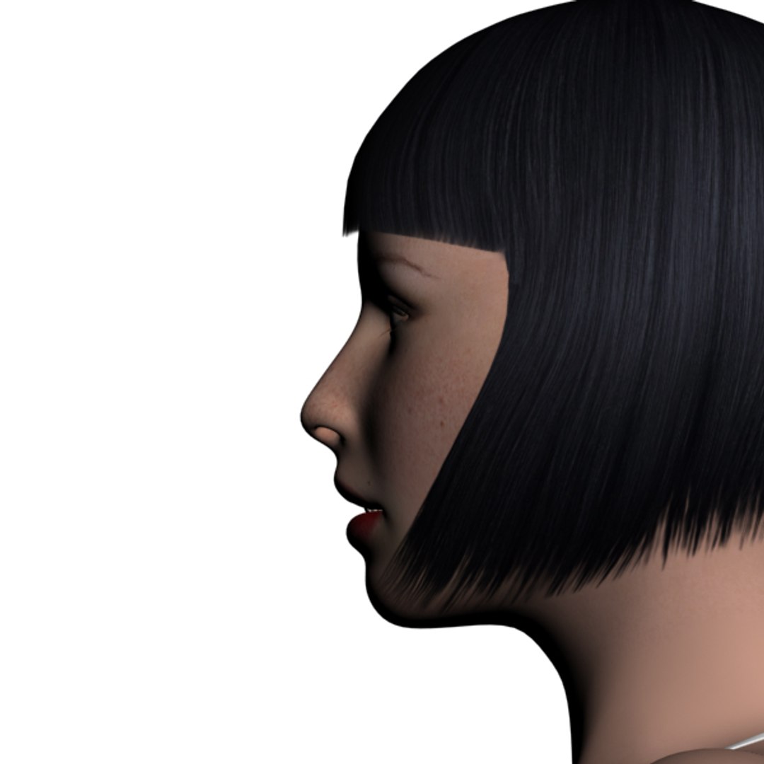 V 1 0 Realistic Female 3d Model