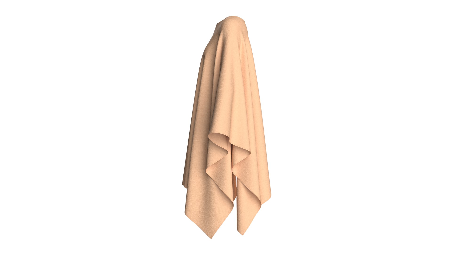 3D Girls Cope Dress V2 Model - TurboSquid 2397690