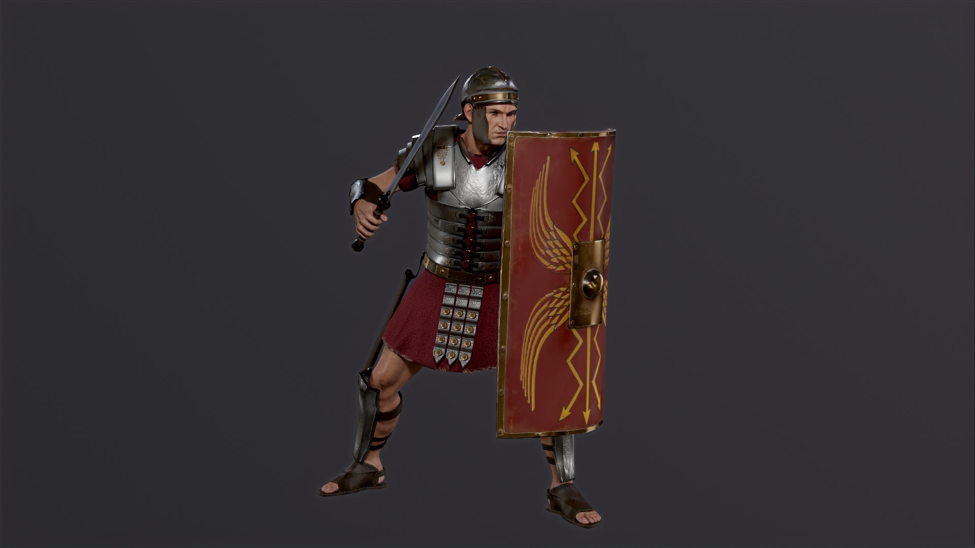 Roman S3 3D Model - TurboSquid 1975469