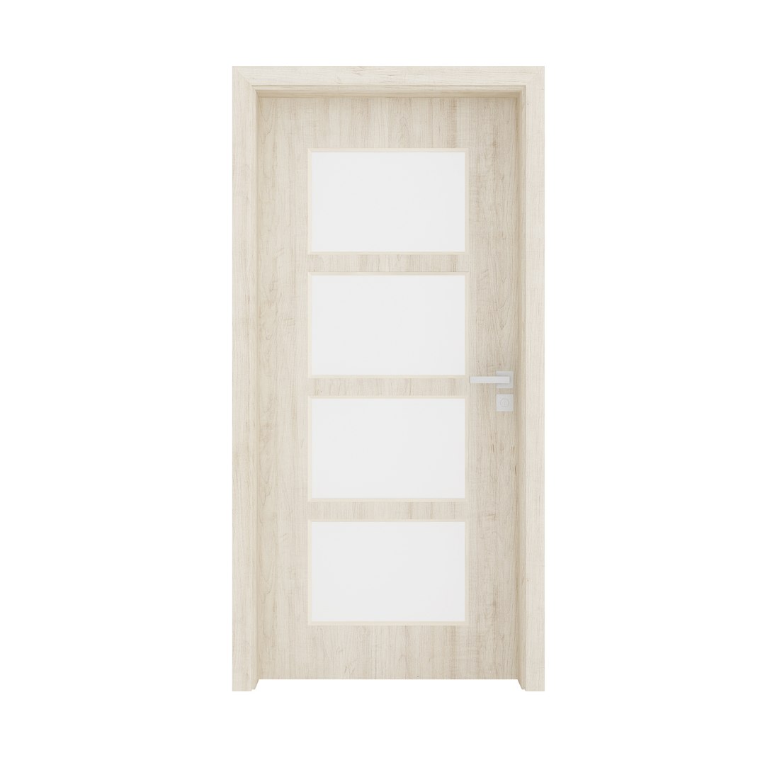 Wooden Interior Door 3D Model - TurboSquid 1191053