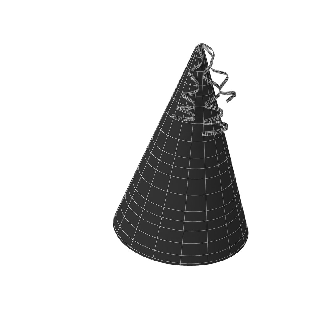 Colorful Party Hat Model - TurboSquid 1962674