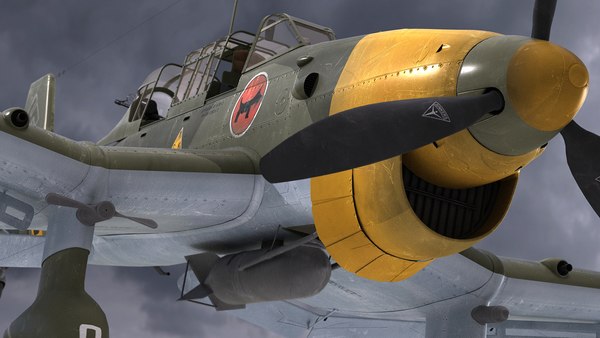 Junkers Ju 87B-2 Stuka 3D 모델 - TurboSquid 1714714