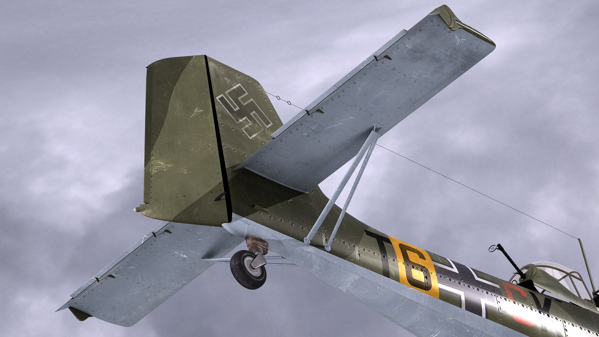 3D Junkers Ju 87B-2 Stuka - TurboSquid 1714714