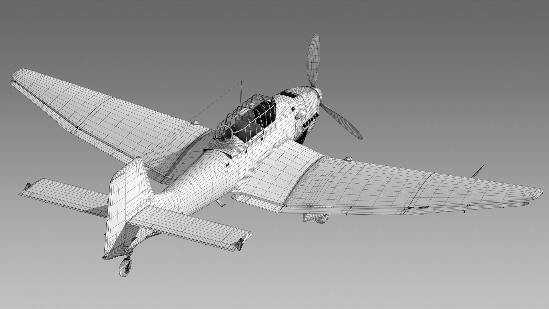 3D Junkers Ju 87B-2 Stuka - TurboSquid 1714714