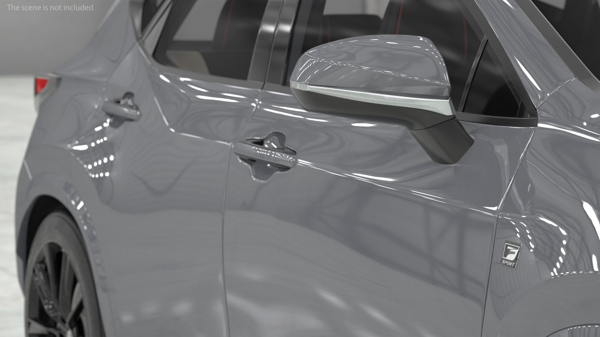 Premium 2024 Lexus NX Hybrid Grey Simple Interior model - TurboSquid ...