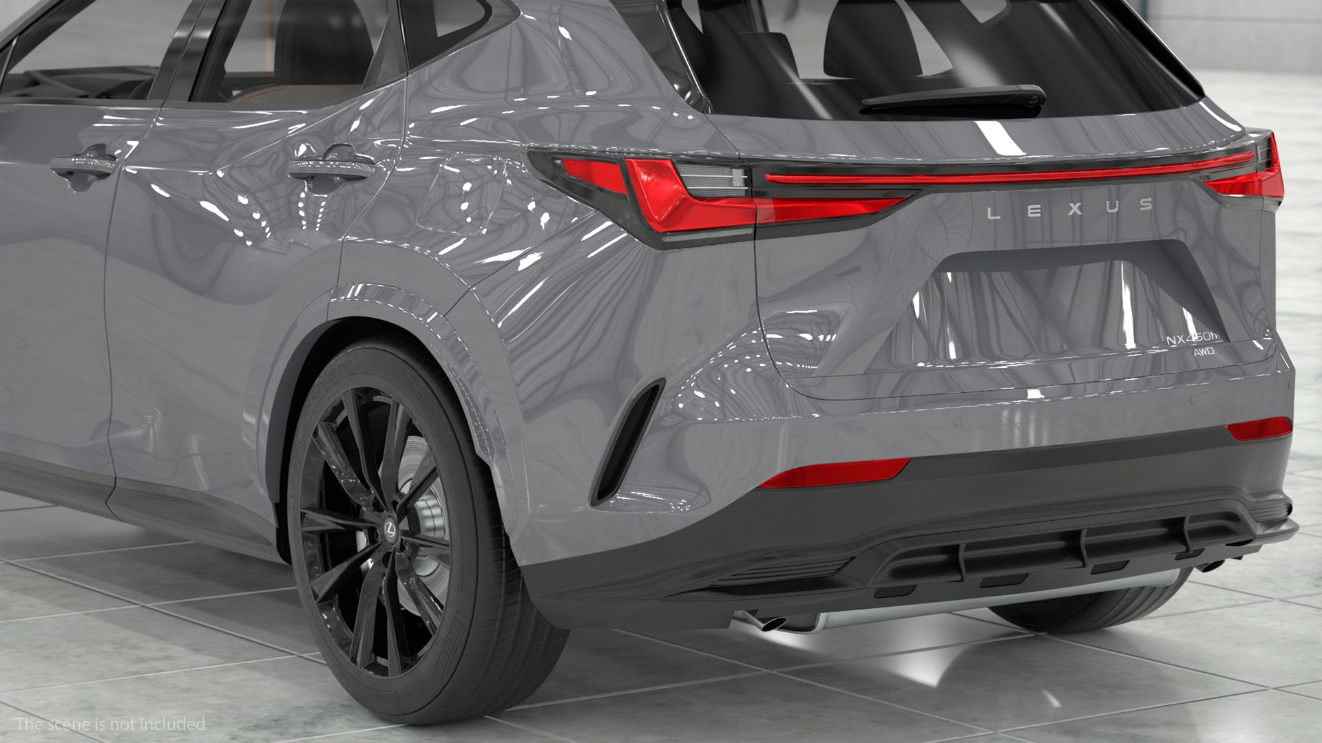 Premium 2024 Lexus NX Hybrid Grey Simple Interior model - TurboSquid ...