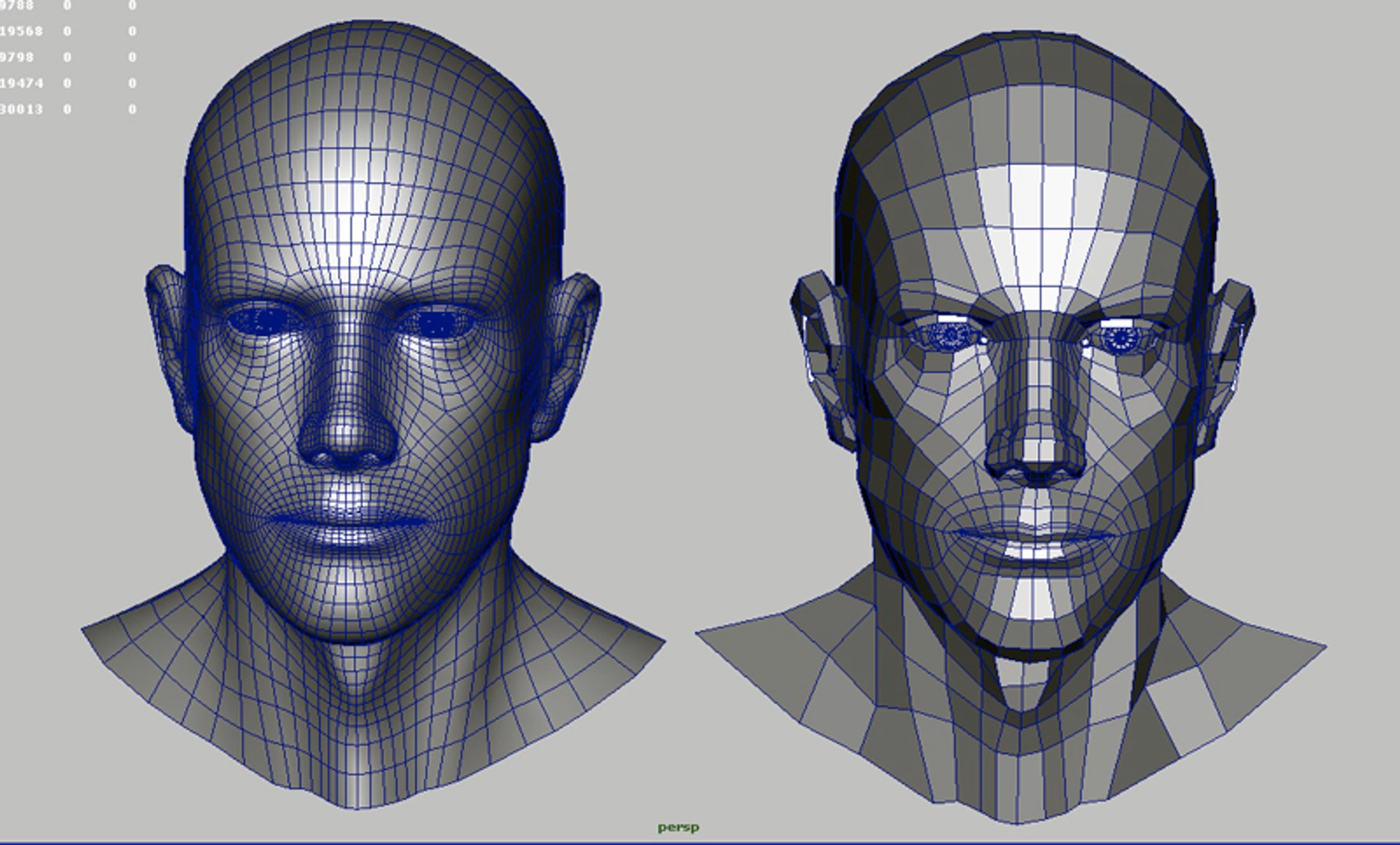 3d Model Human Head
