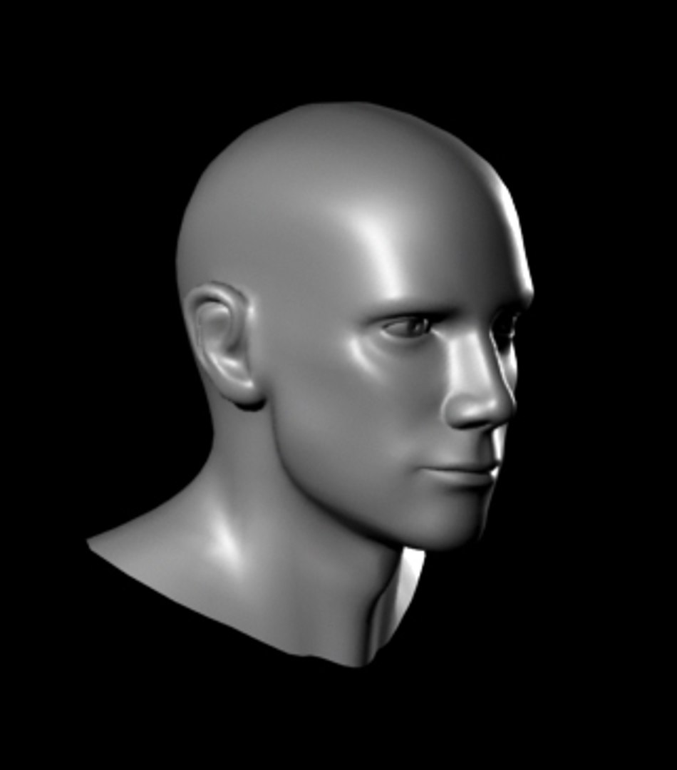 3d Model Human Head