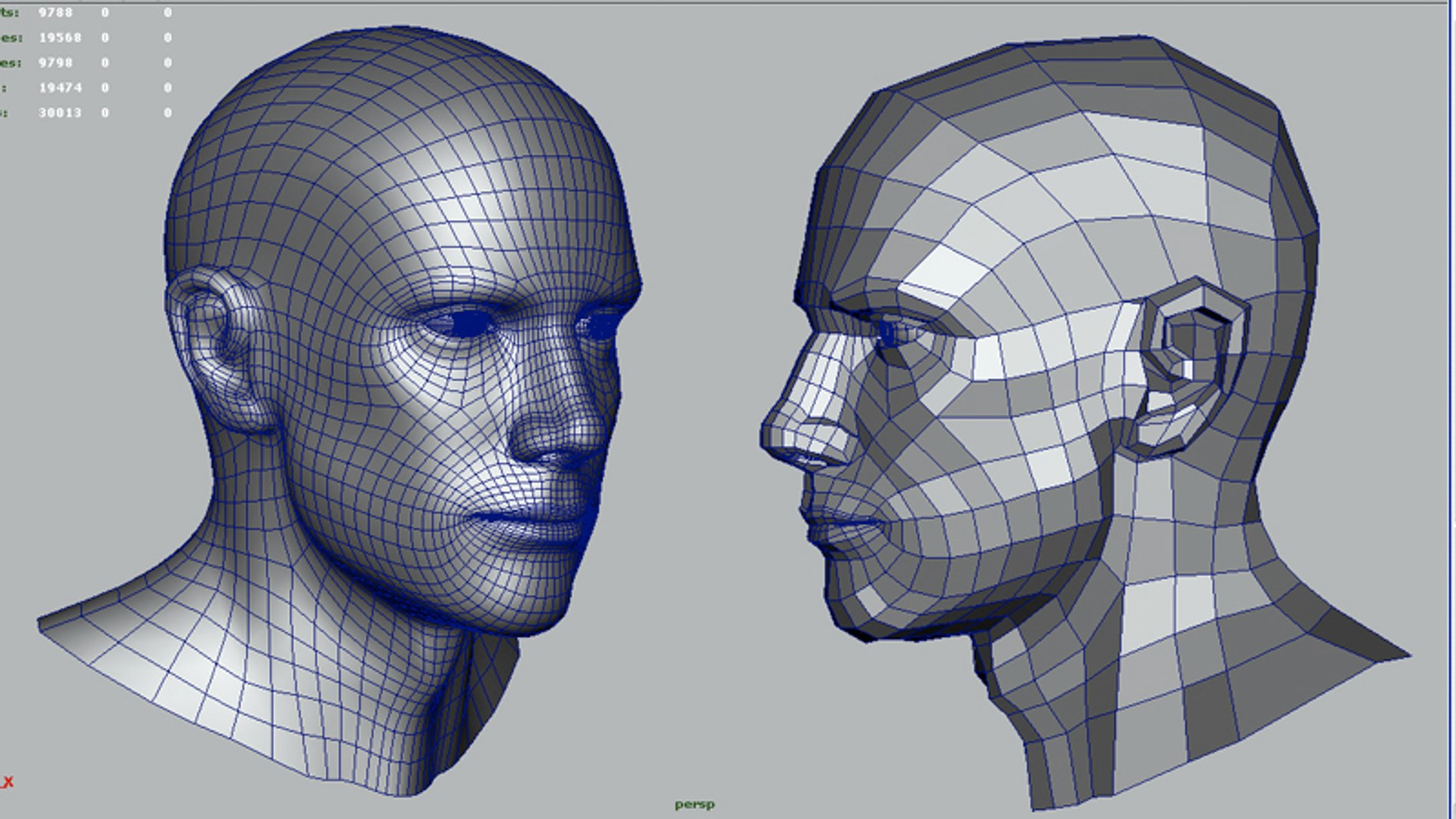 3d Model Human Head