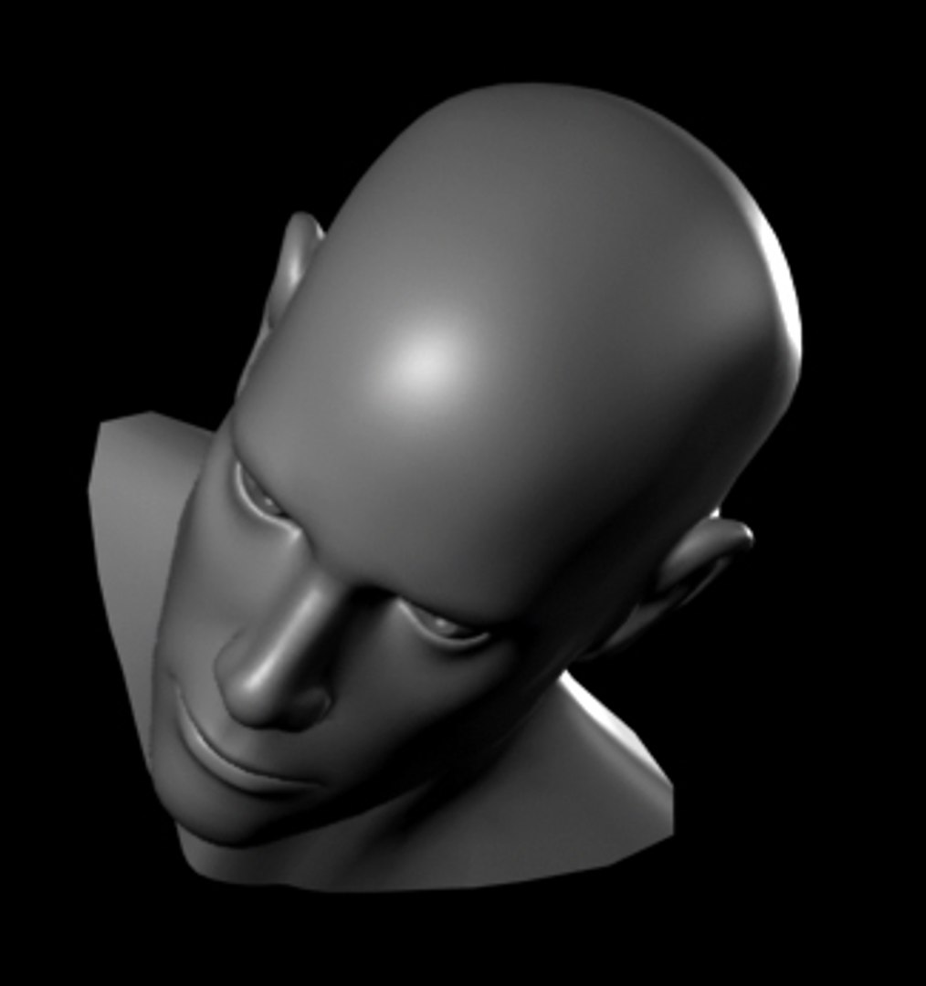 3d Model Human Head
