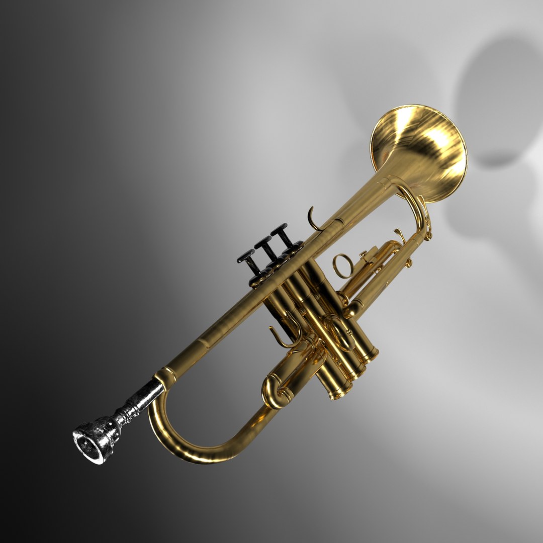 Trumpet Instrument 3D Model - TurboSquid 1465072