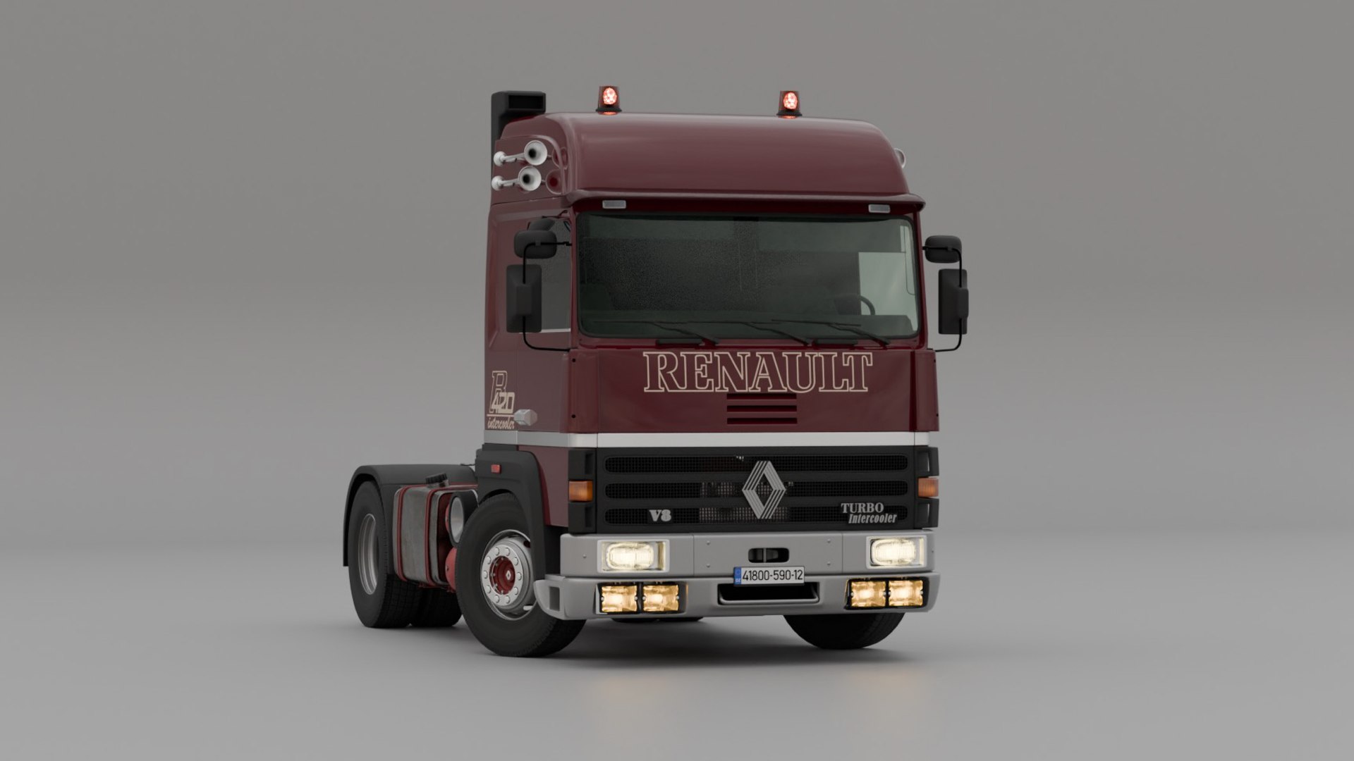 3D RENAULT R420 1990 4X2 - TurboSquid 2395702