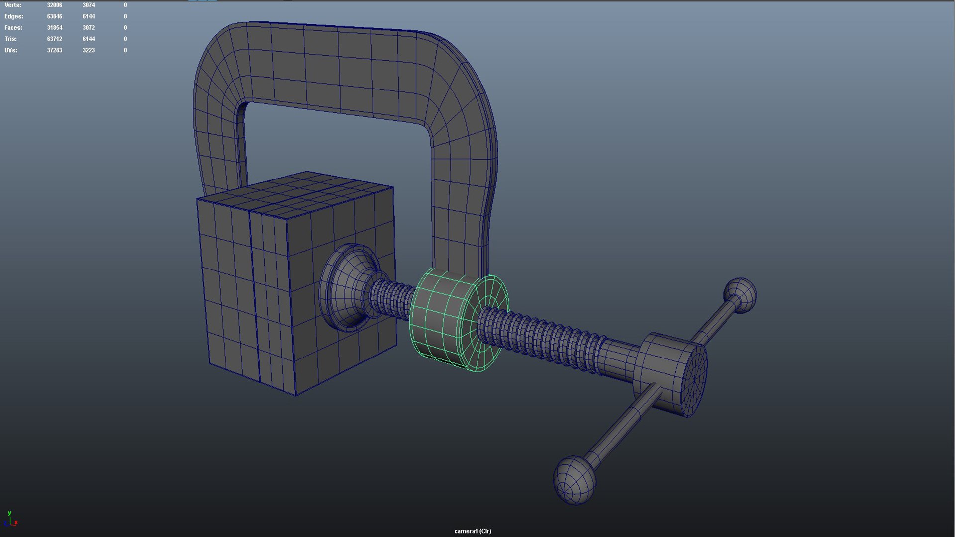 3D Model Clamp - TurboSquid 1792237