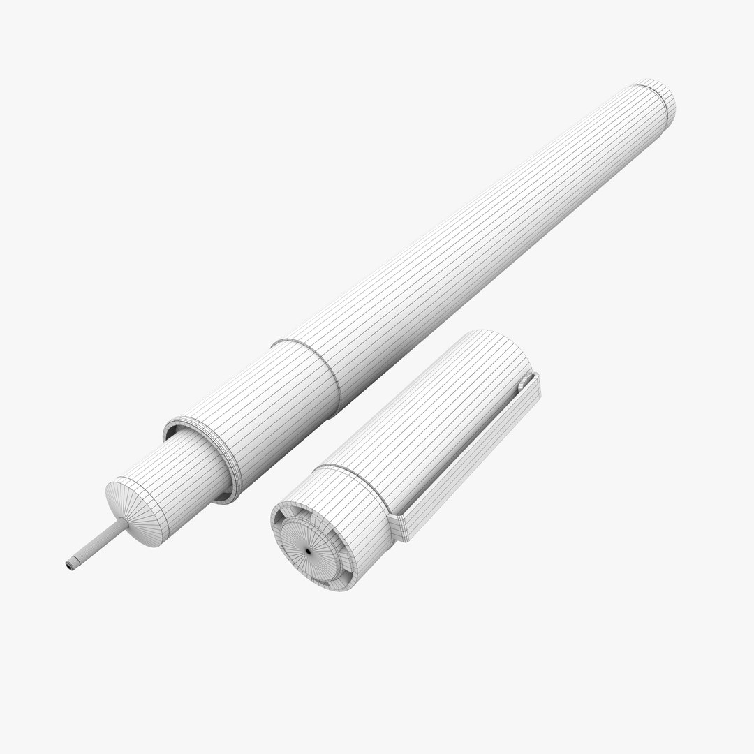 Micron Pen Fineliner 3D Model - TurboSquid 2121690