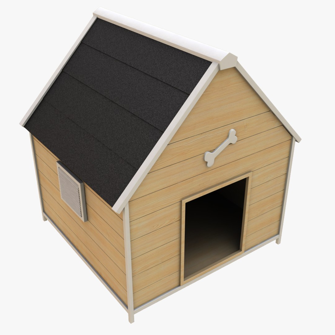 3d Dog House Model