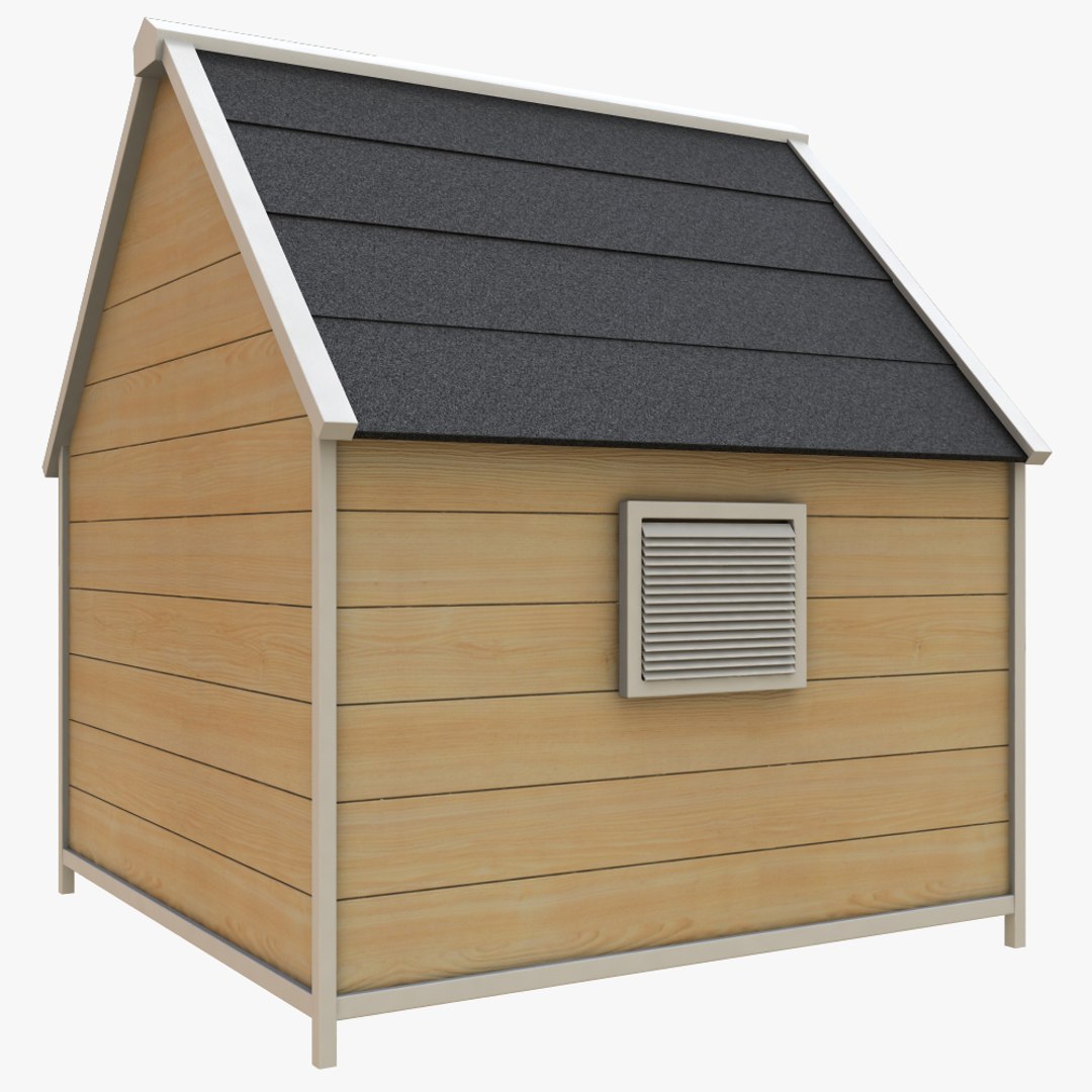 3d Dog House Model
