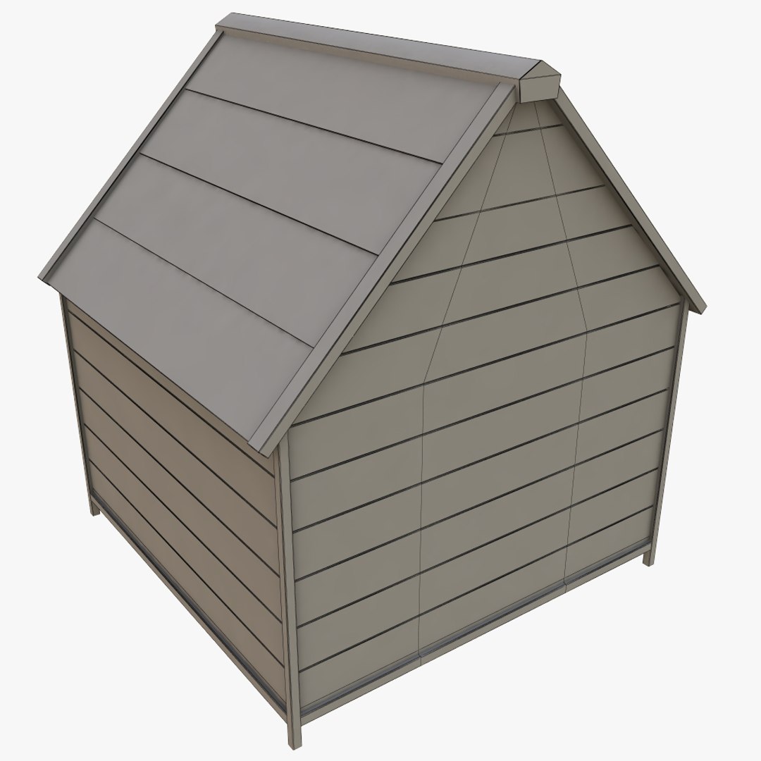 3d Dog House Model