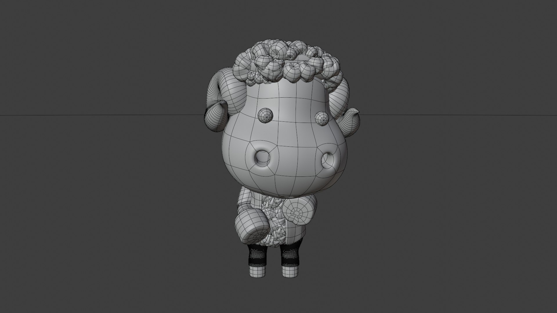 3D Cute Sheep 3D Illustration Model - TurboSquid 2238807