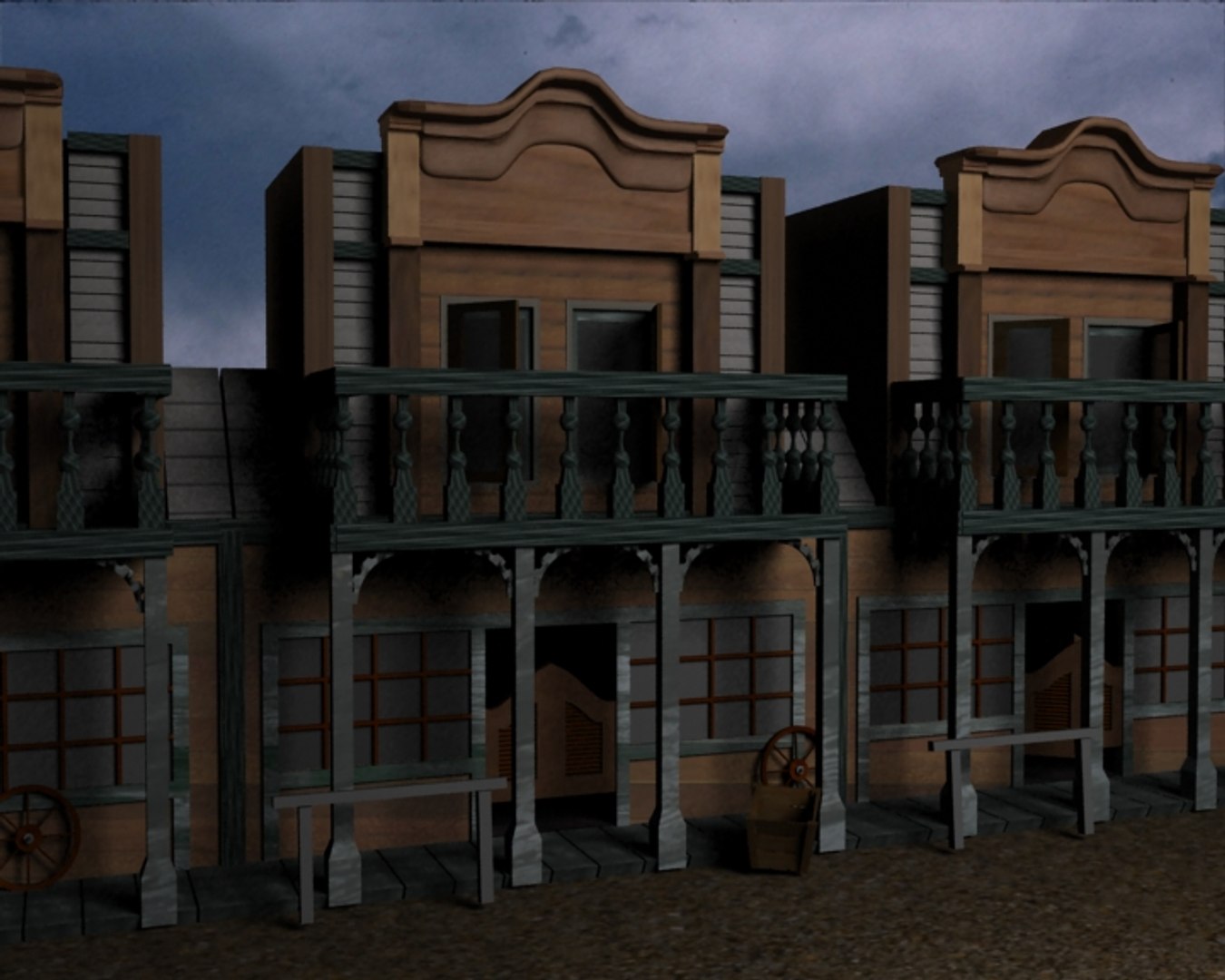 Free Bar 3d Model