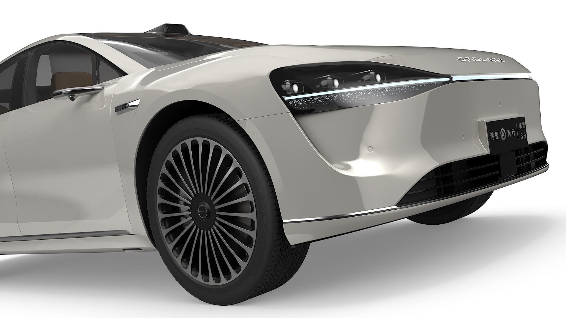 Huawei Stelato S9 2025 White Gold 3D Model - TurboSquid 2352561