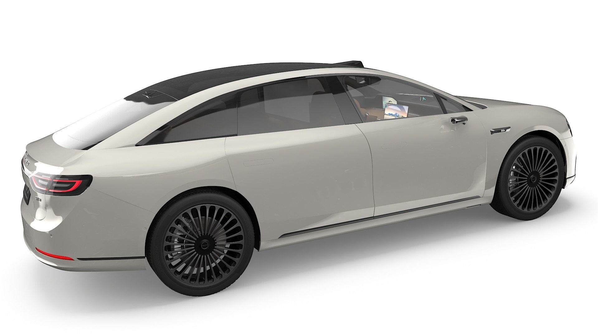 Huawei Stelato S9 2025 White Gold 3D Model - TurboSquid 2352561