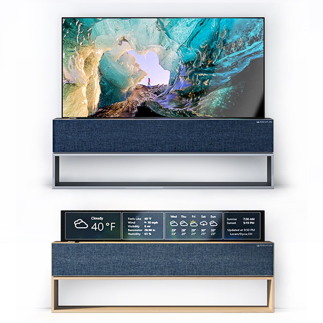 Lg Signature Oled Tv 3D Model - TurboSquid 1431893