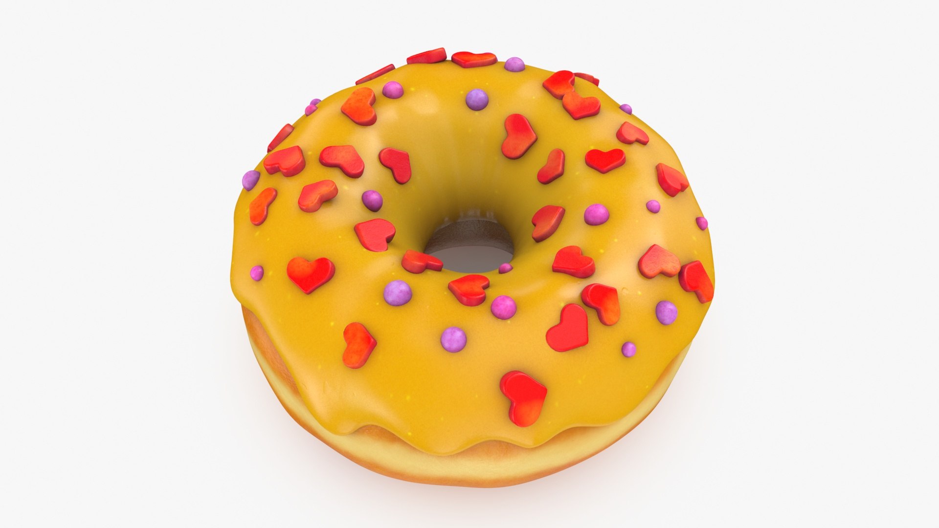 3D Stylized Donut 1 - TurboSquid 2233913