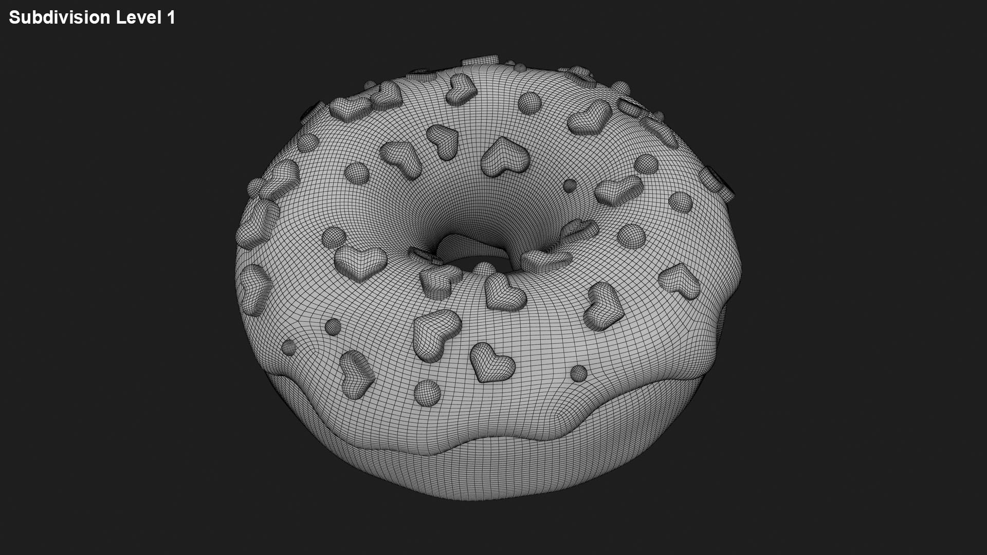 3D Stylized Donut 1 - TurboSquid 2233913